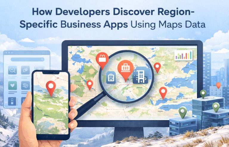How Developers Discover Region-Specific Business Apps Using Maps Data